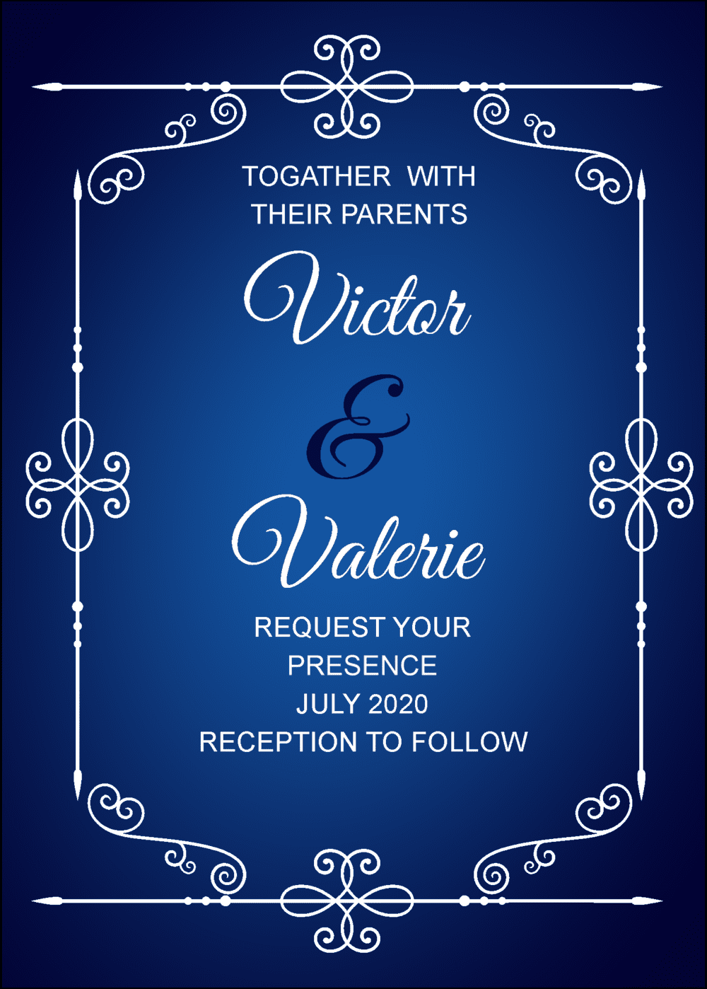 Shadi Card Design, Online Editable