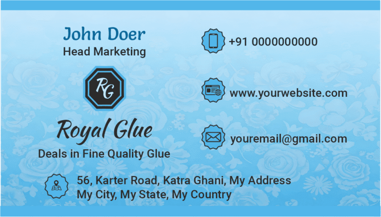 Create Visiting Card Online For Free : Digital Visting Card Maker.