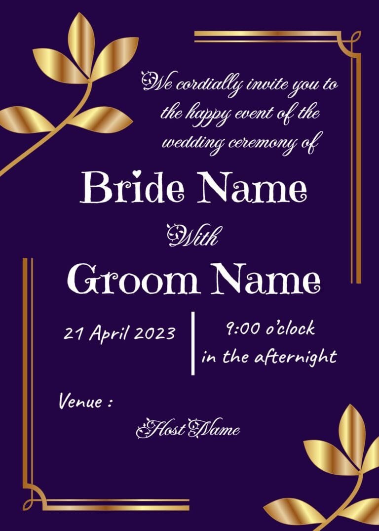Online Indian Shadi Card, Classical Beautiful Theme, Editm Download Online Indian Shadi Card, Classical Beautiful Theme, Editm Download