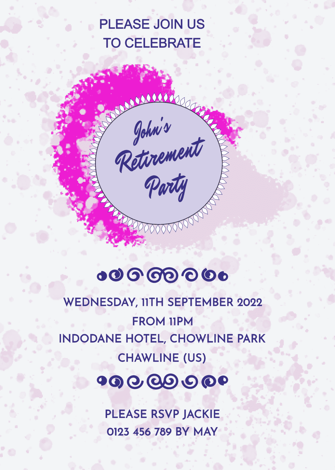 Best Retirement Invitation Card Collection, Celebrate Your Retirement ...