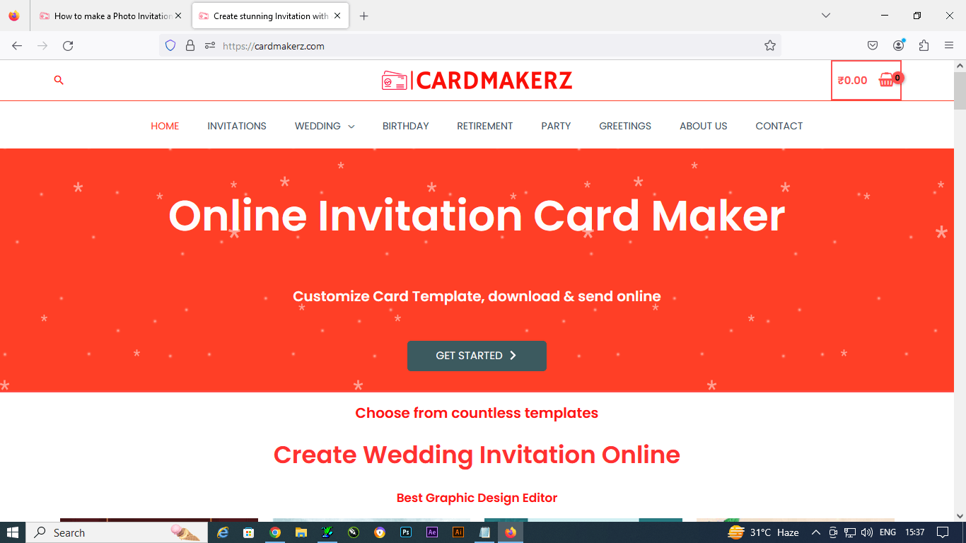 How To Make A Photo Invitation Card Online (Free)